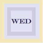 A picture of the word wed in blue letters. - Bricklane Catering